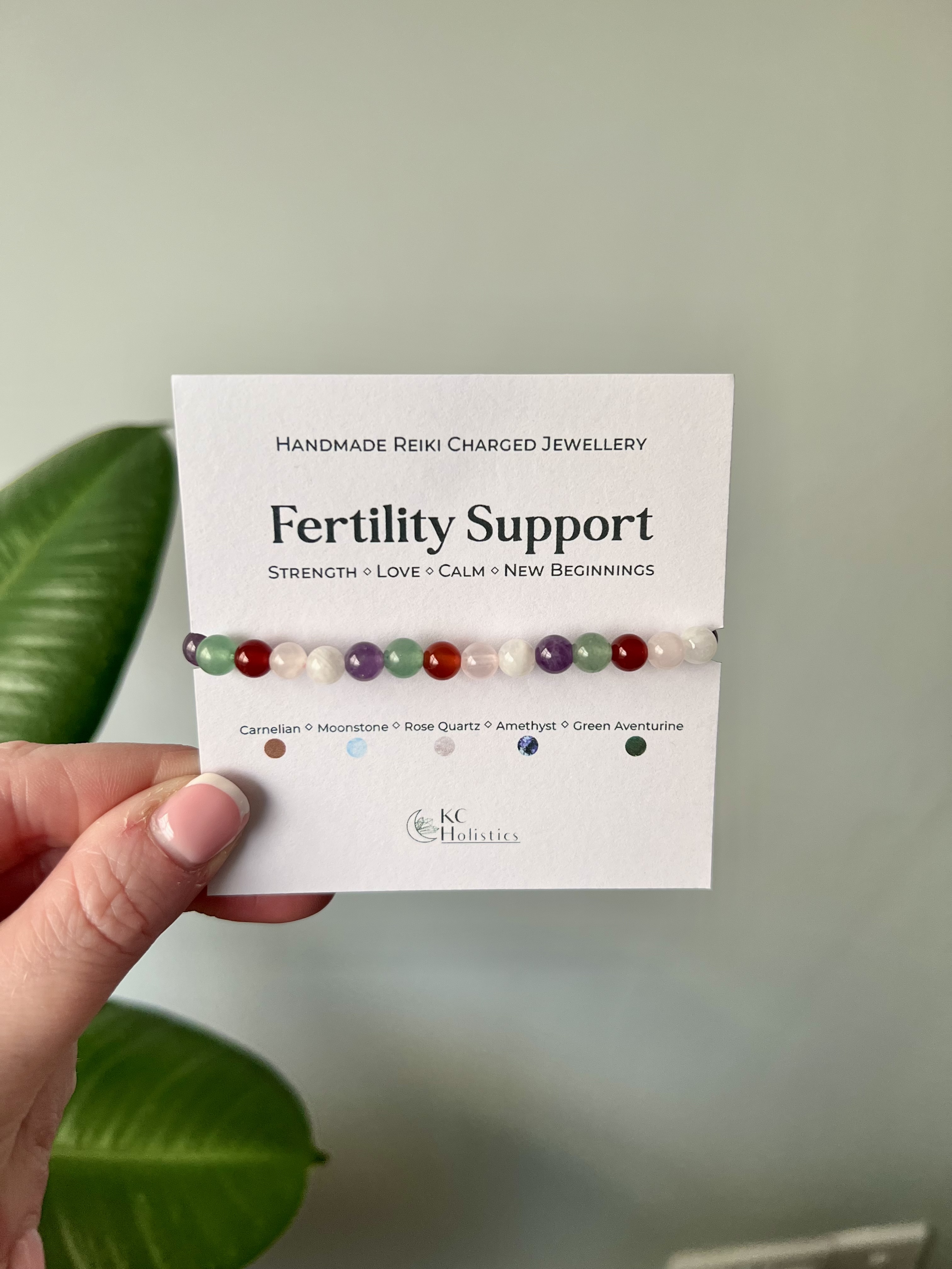 Fertility Support Crystal Healing Bracelet – KCHolistics